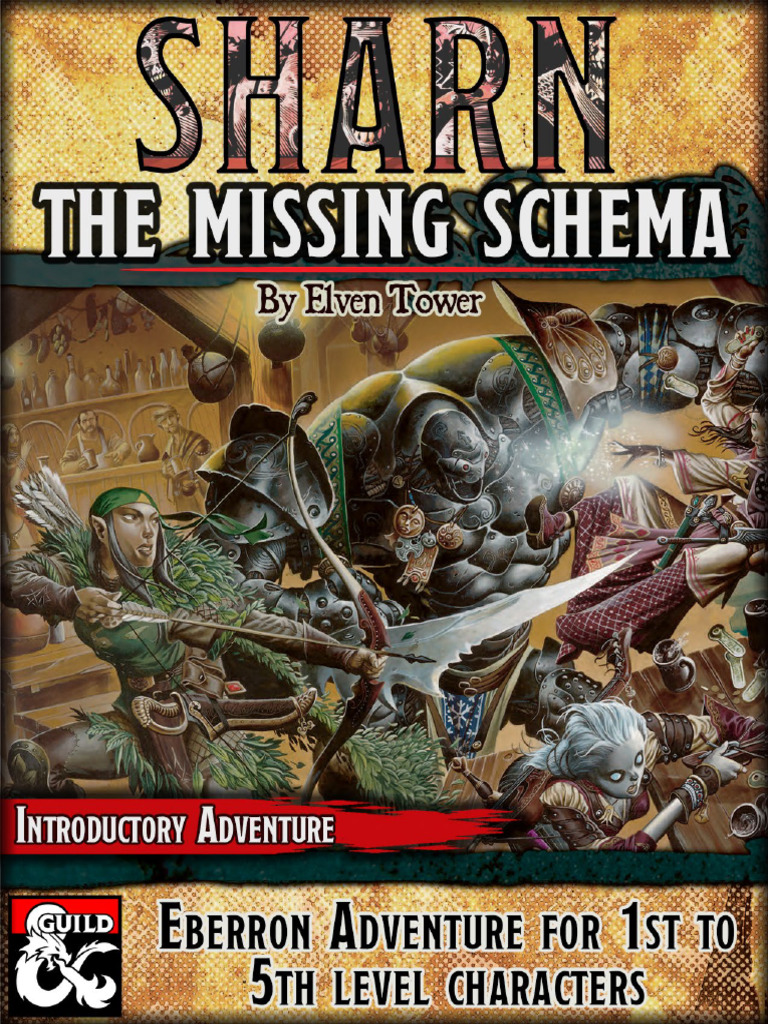 Elven Tower - Sharn - The Missing Schema | PDF | Fantasy Role Playing ...