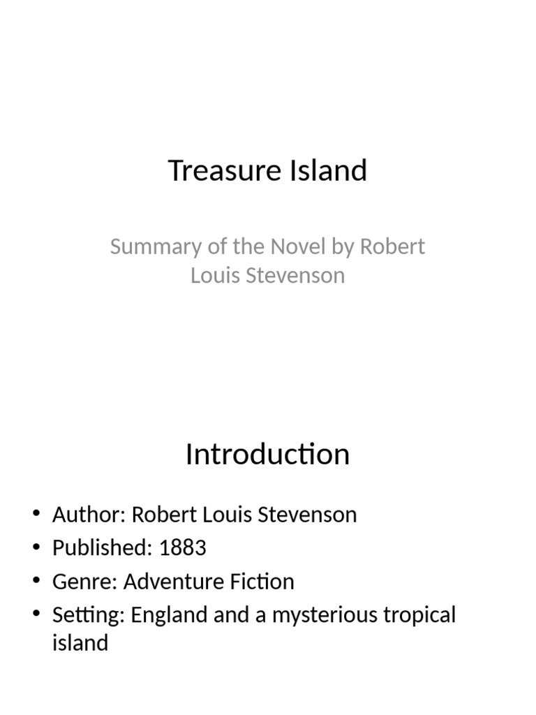 Treasure Island Summary | PDF