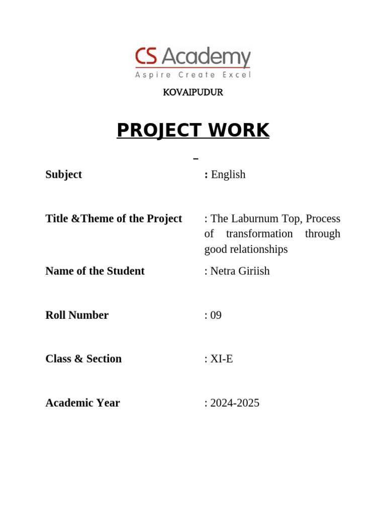 Project - Pages To Be Printed | PDF
