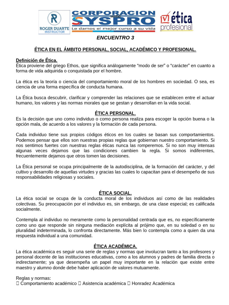 Guia 3 Etica Dimensiones de La Ética 2021 Recortado | PDF | Moralidad ...