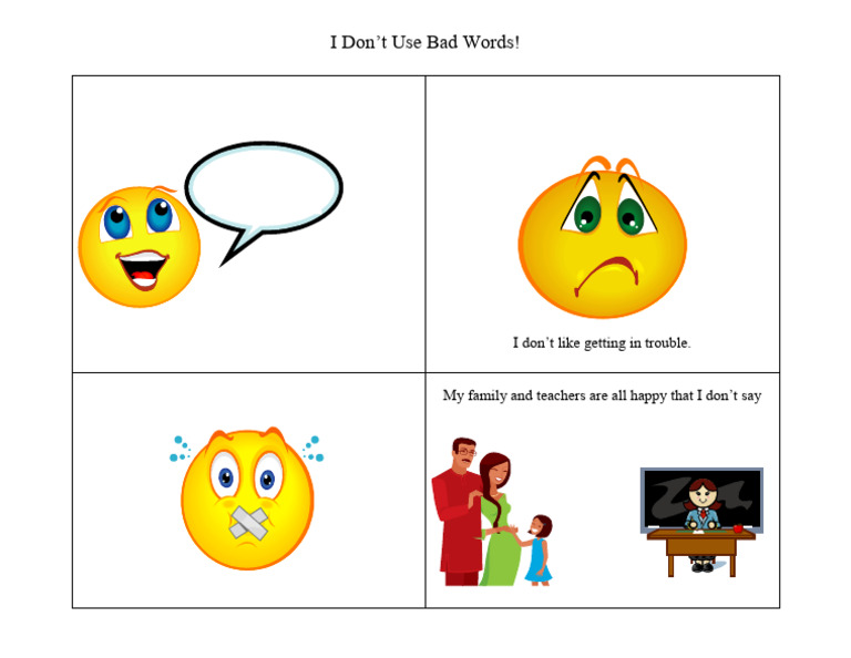 Bad Words Activity | PDF