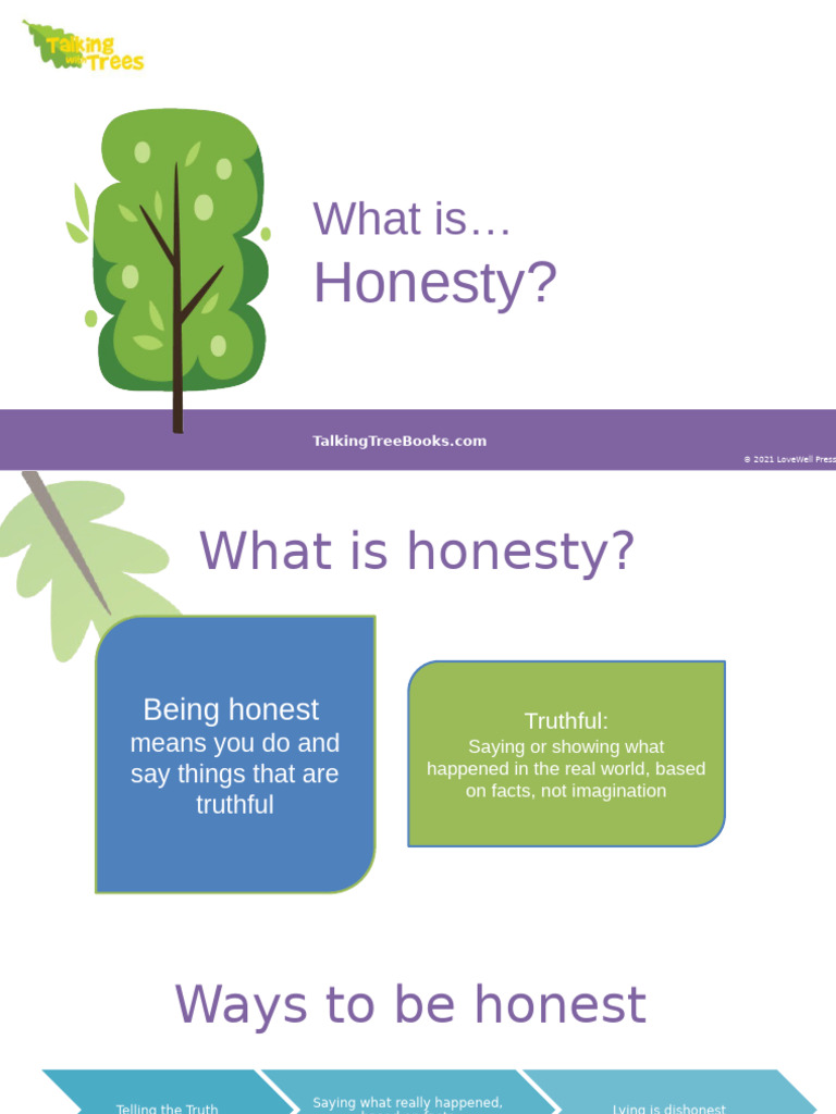 What Is Honesty SEL Presentation | PDF