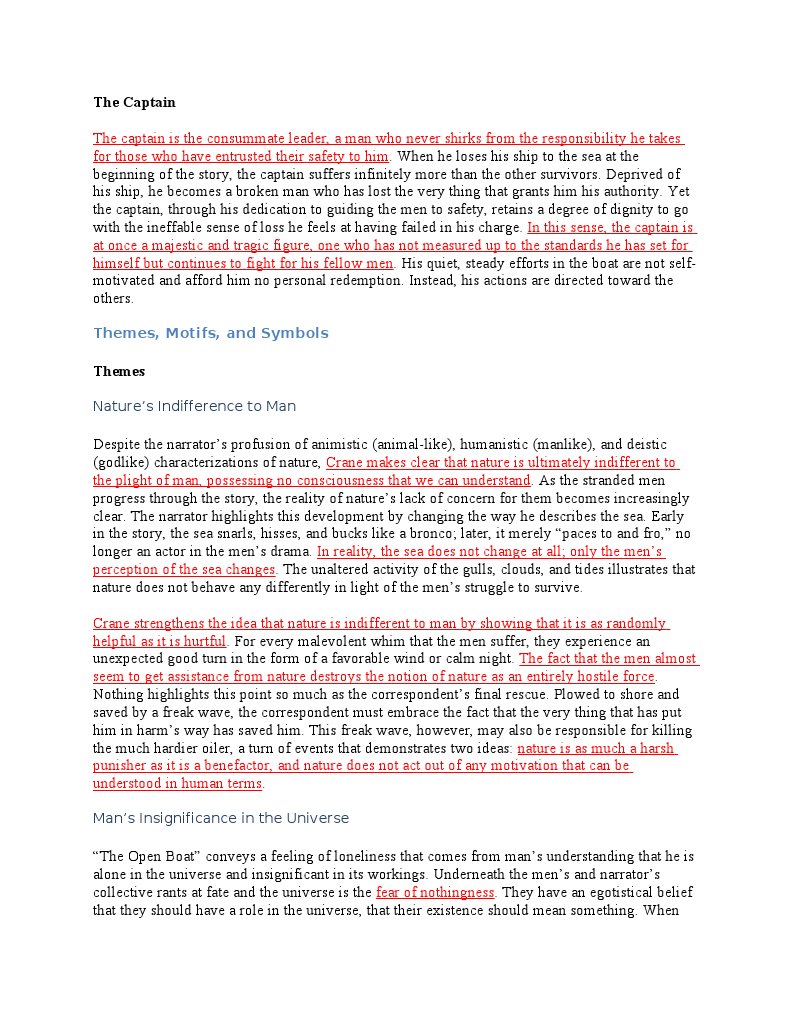 The Open Boat | PDF | Science | Philosophical Science