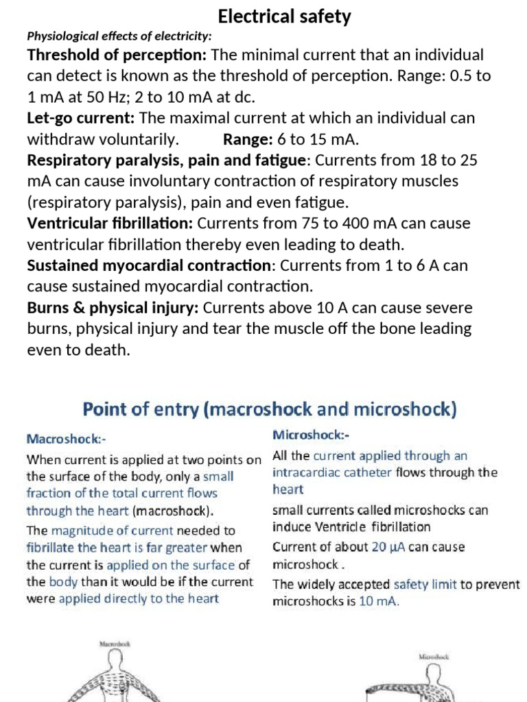 Electrical Safety | PDF | Electrical Engineering | Electricity