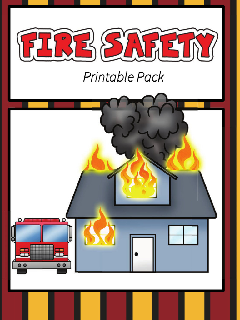 Fire Safety Printable Pack A | PDF