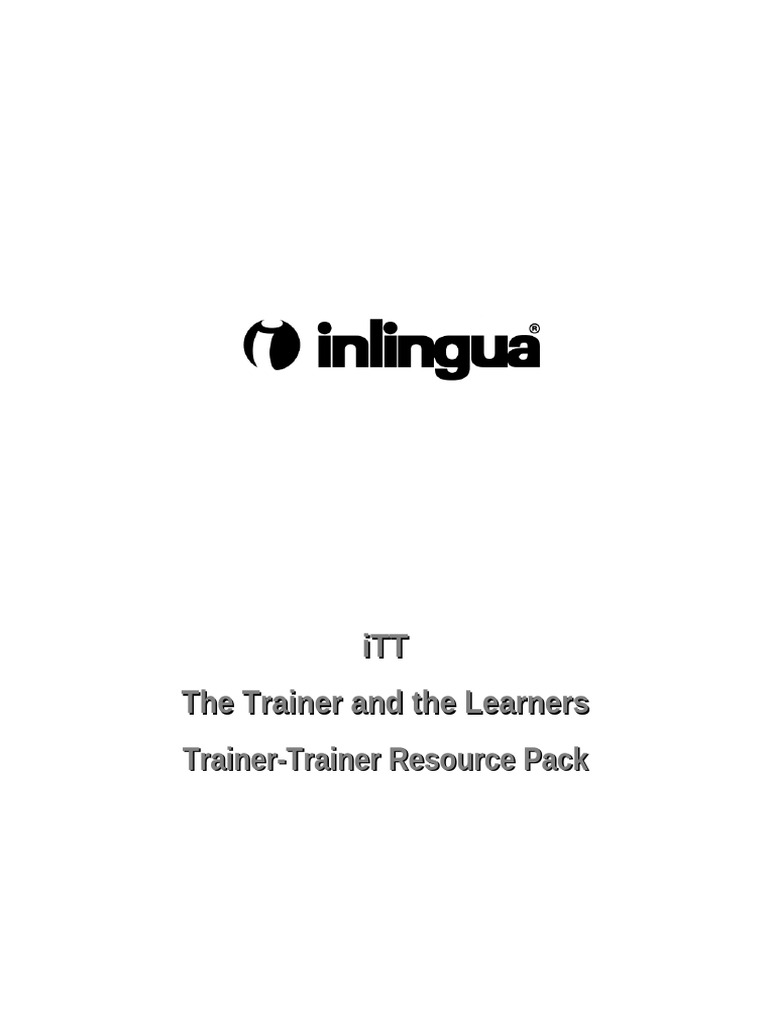 Trainer-Learner Relationship Guide | PDF | Learning | Classroom