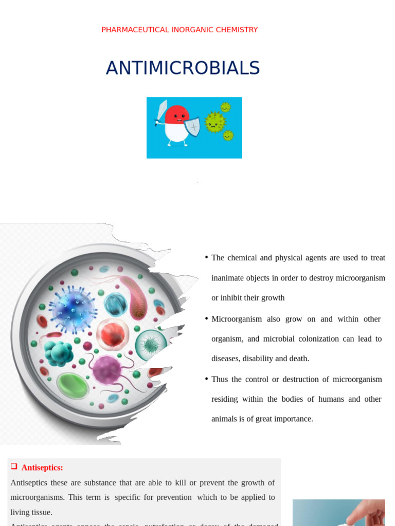 Antimicrobial Agents | PDF | Disinfectant | Chlorine