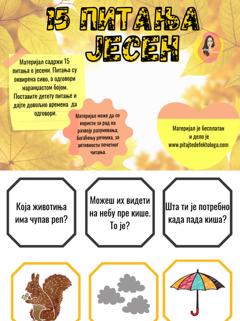 15-pitanja-jesen | PDF
