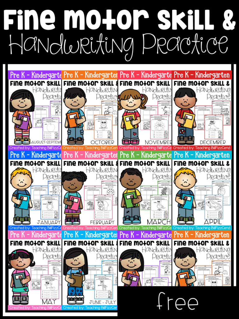 Fine Motor Skills & Handwriting Activities | PDF | Intellectual ...
