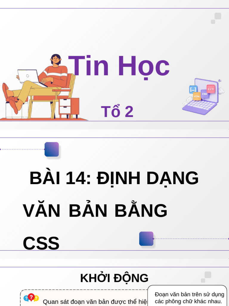 Bài 14 Định Dạng Văn Bản Bằng CSS | PDF
