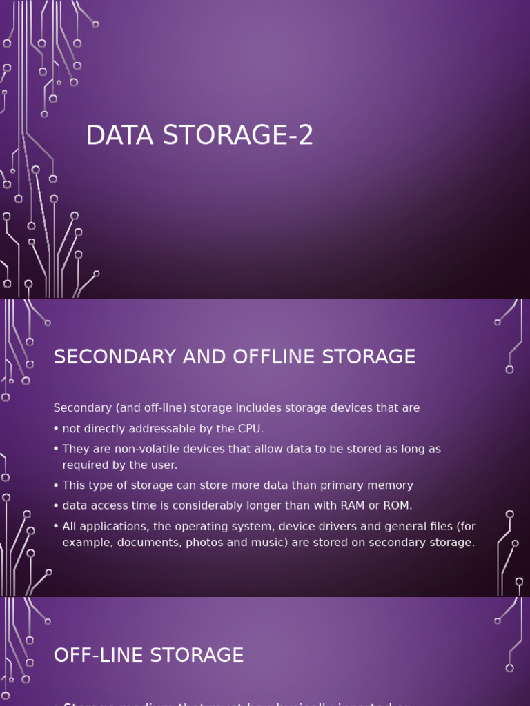 Data Storage 2 | PDF | Computer Data Storage | Hard Disk Drive Data Storage 2 | PDF | Computer Data Storage | Hard Disk Drive