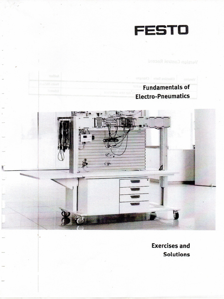 FESTO Fundamentals of Electro Pneumatics | PDF