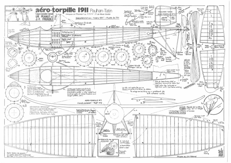 Aero Torpille 1911 Jean Francis Frugoli Peanut Scale | PDF