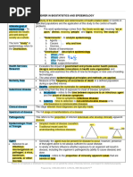 Science Olympiad Disease Detective Cheat Sheet | PDF | Infection | Bacteria