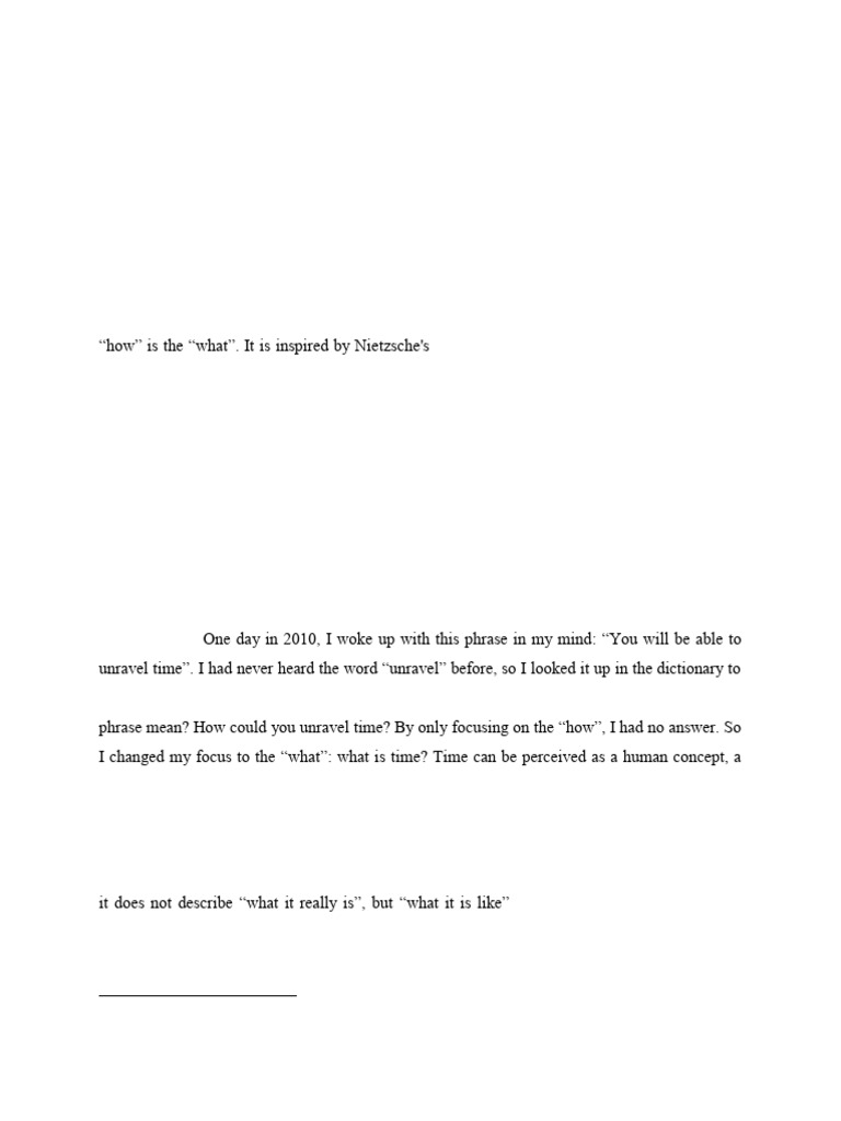 From The Eternal Recurrence To The Posth | PDF | Multiverse | Theory Of ...