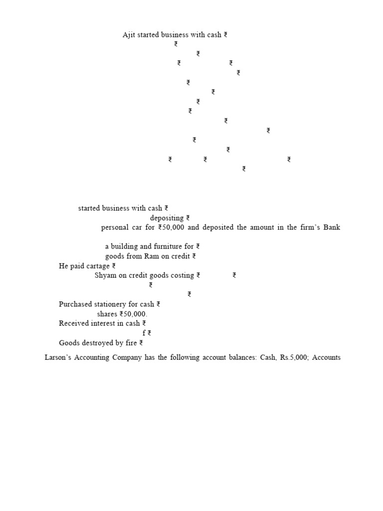 TA Problems | PDF | Expense | Accounts Payable
