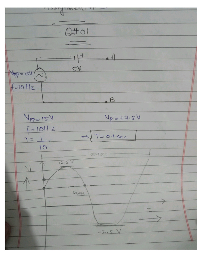 Electronics Assignment#3 | PDF