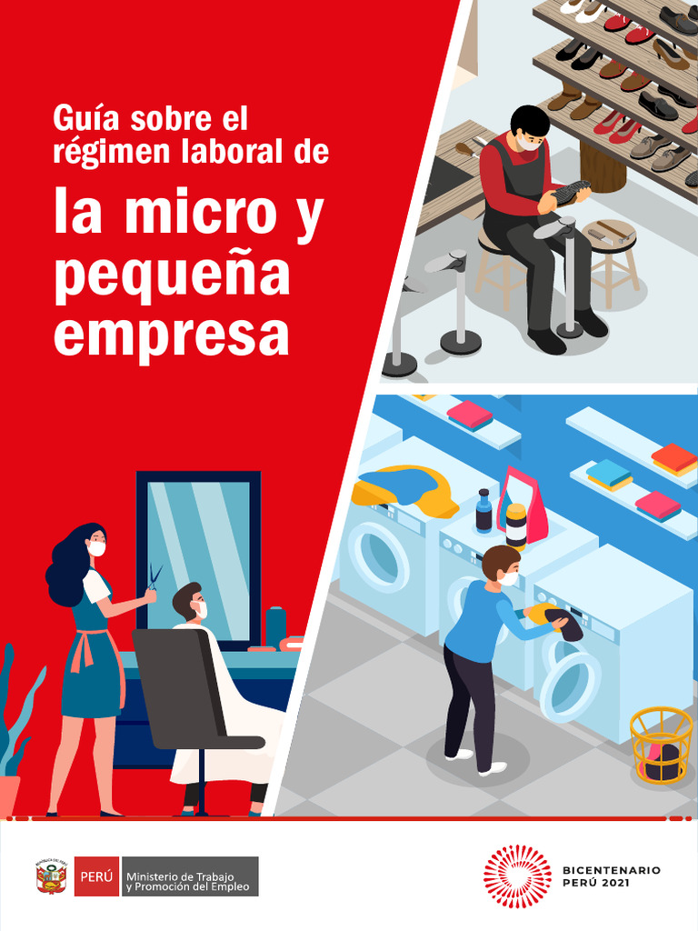 Guía Sobre El Regimen Laboral MYPE | PDF | Pequeñas y medianas empresas ...