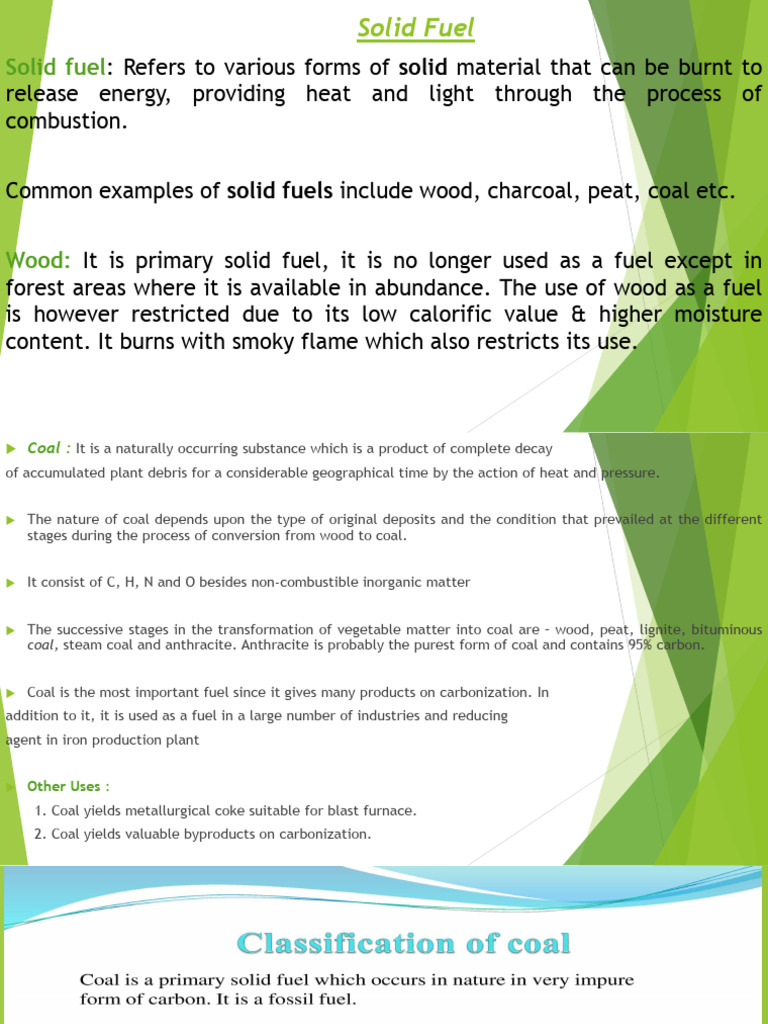 Organic Fuels 2 | PDF | Coal | Fuels