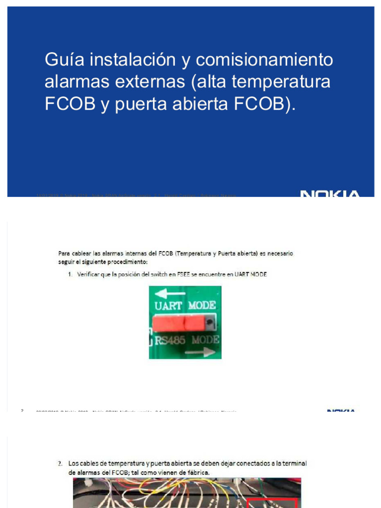 Alarmas Externas Fcob Fsee 2pdf - Compress | PDF | Tecnología de ...