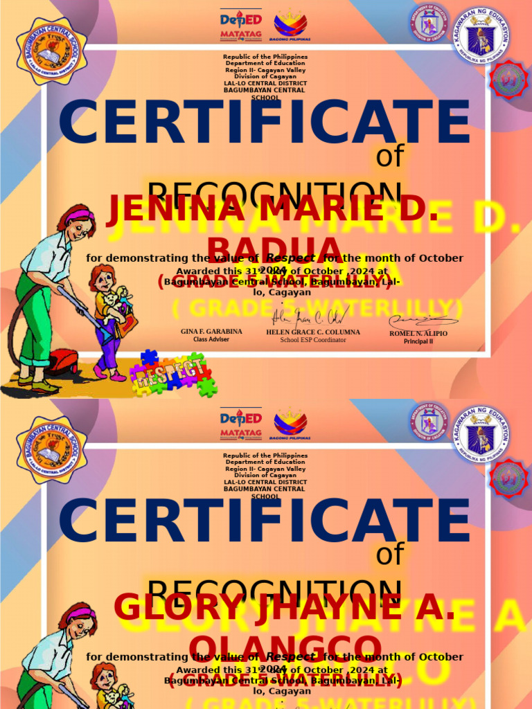 Cert Ethical Values 2024 November | PDF