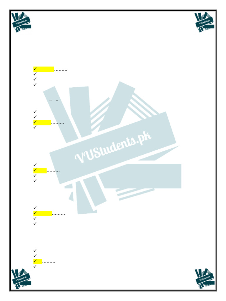 CS302 Midterm Solved McQs Papers by Waqar Sidhu | PDF | Electronic Circuits | Computer Engineering