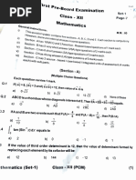 GR 12 MATHEMATICS SCOPE FOR JUNE 2025 EXAMINATION P1&2 | PDF