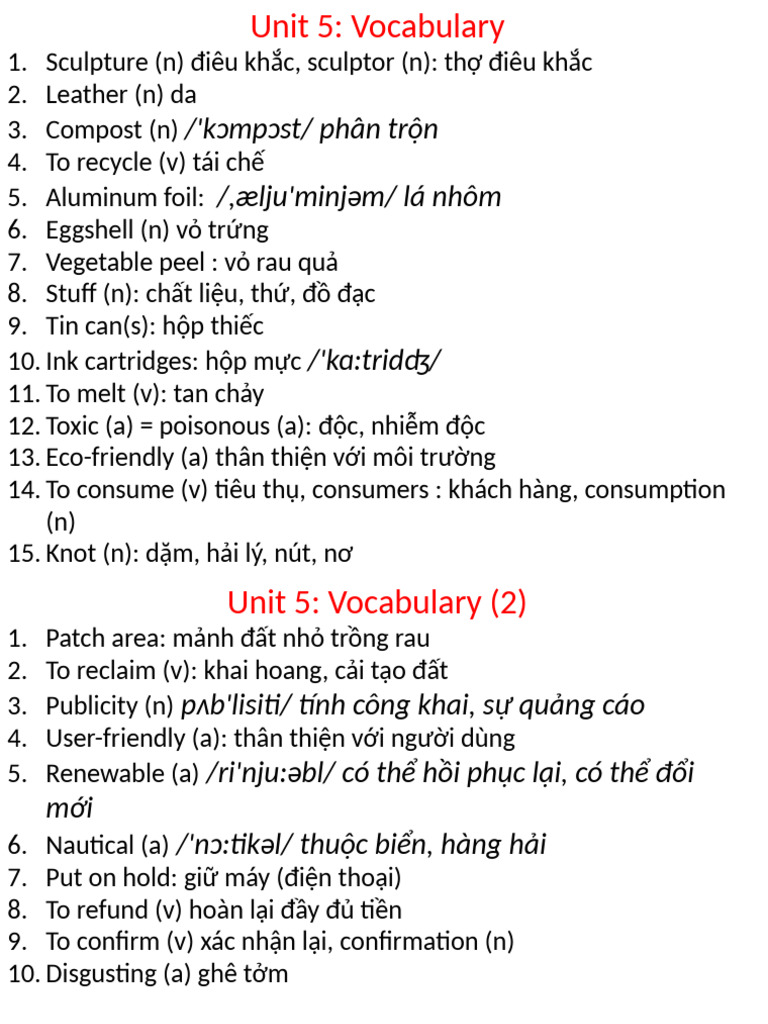 'kɔmpɔst/ Phân TR N /,ælju'minjəm/ Lá Nhôm | PDF