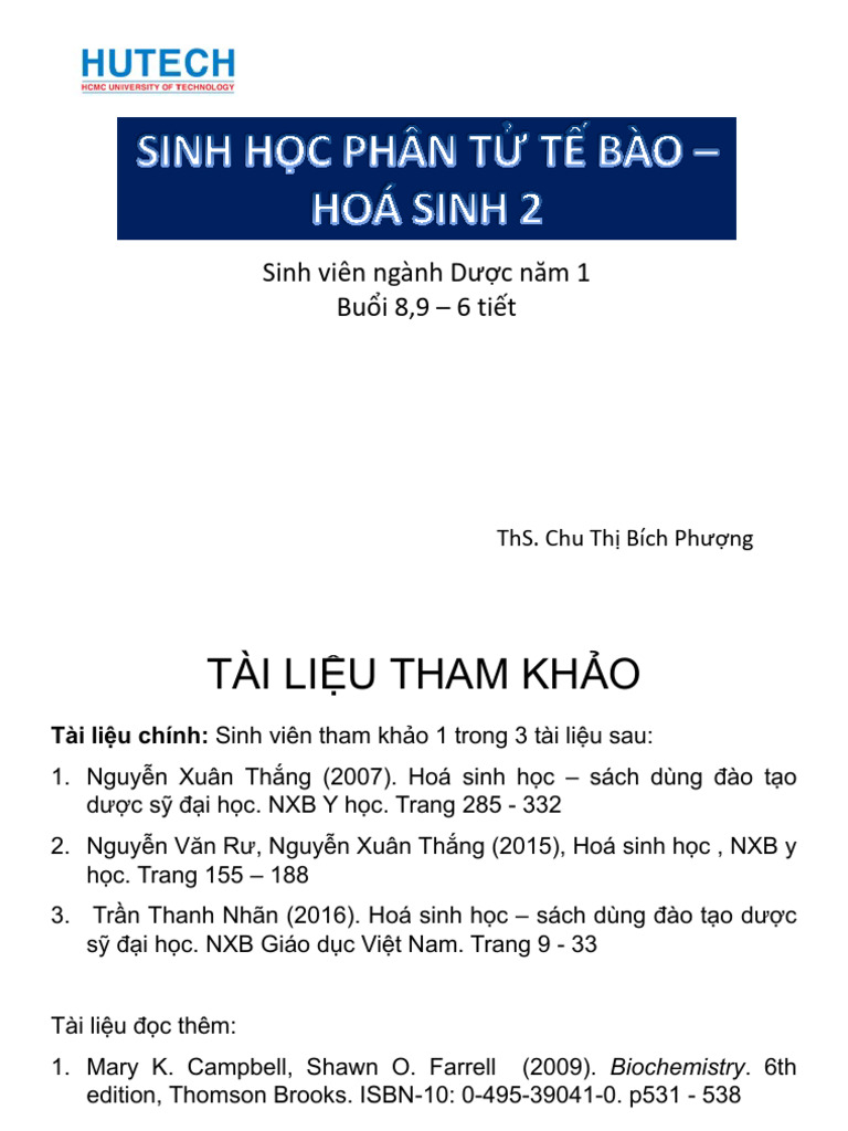 b8,9. BAI CHUYEN HOA GLUCID | PDF