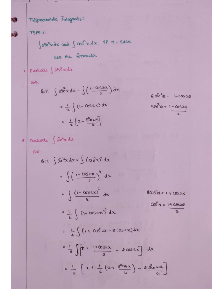 Integral Calculus Part 2 | PDF