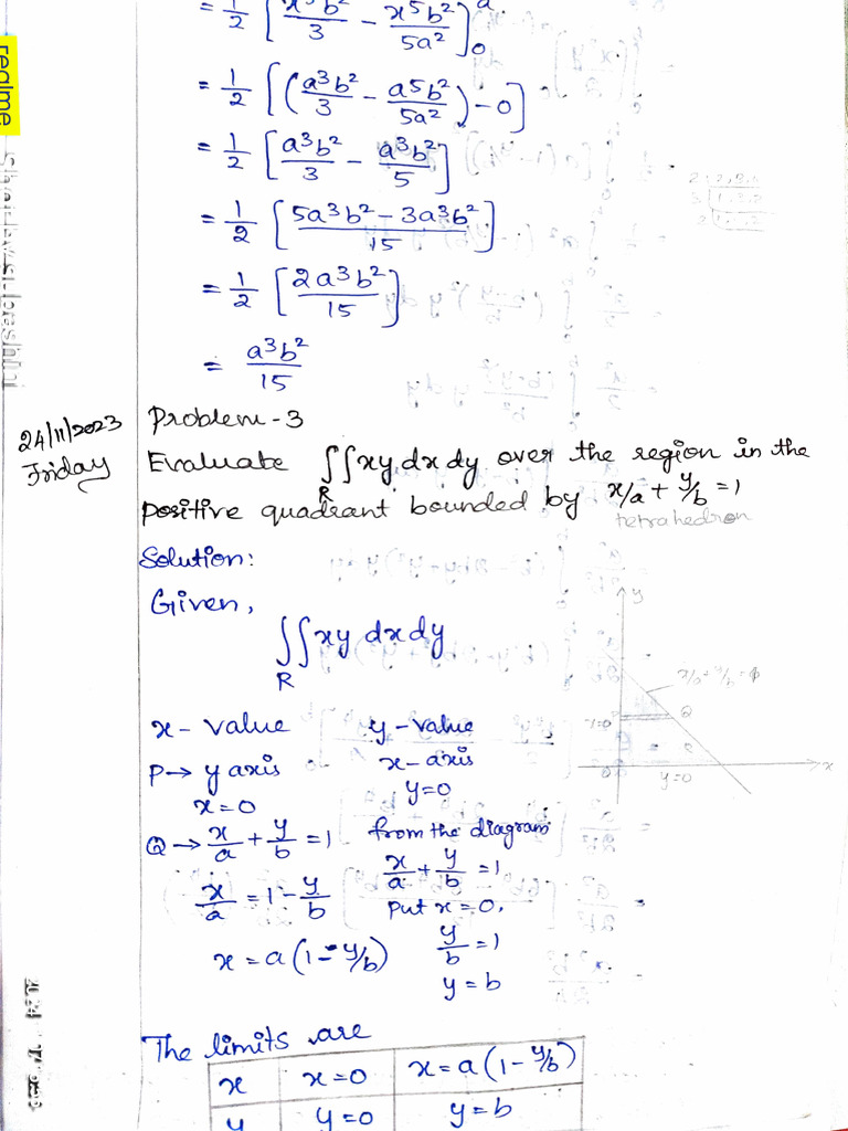 Unit 5 Double Integral | PDF