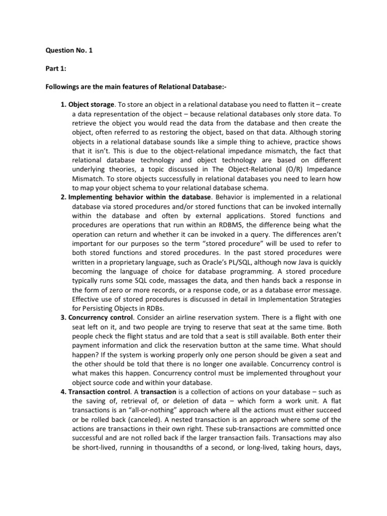 Assignment No.1 CS712 | PDF | Relational Database | Data Model