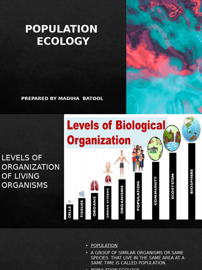 Population Ecology and Its Characteristics | PDF | Ecology | Natural ...