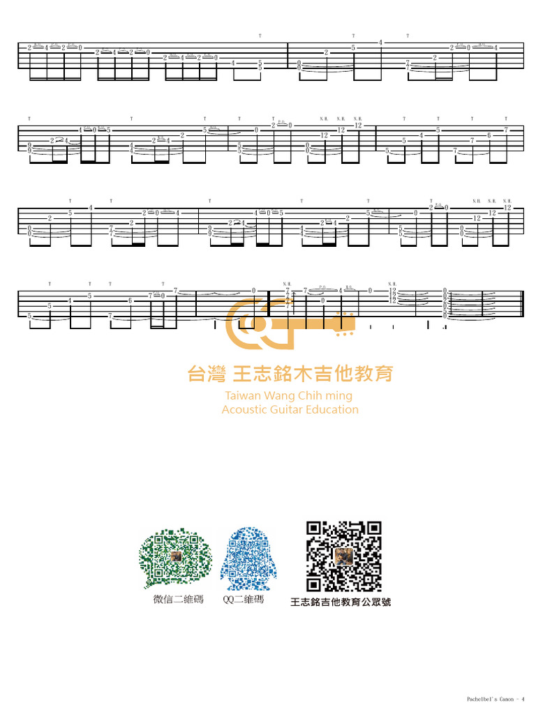 Pachelbel's Canon 4 | PDF