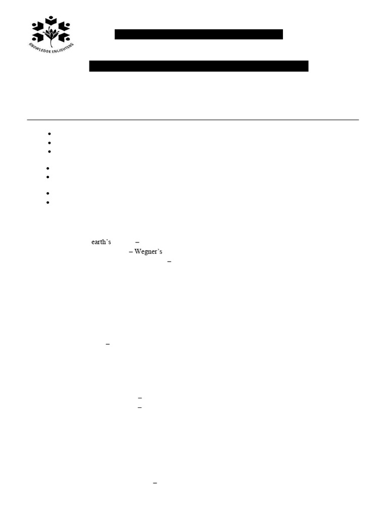 Essentials of Practical Geography Syllabus | PDF | Geography | Plate ...
