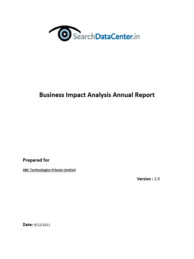 Business_Impact_Analysis_(BIA)_Template_Download_Annual_Report | PDF ...