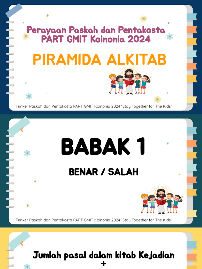 Soal Piramida Alkitab | PDF