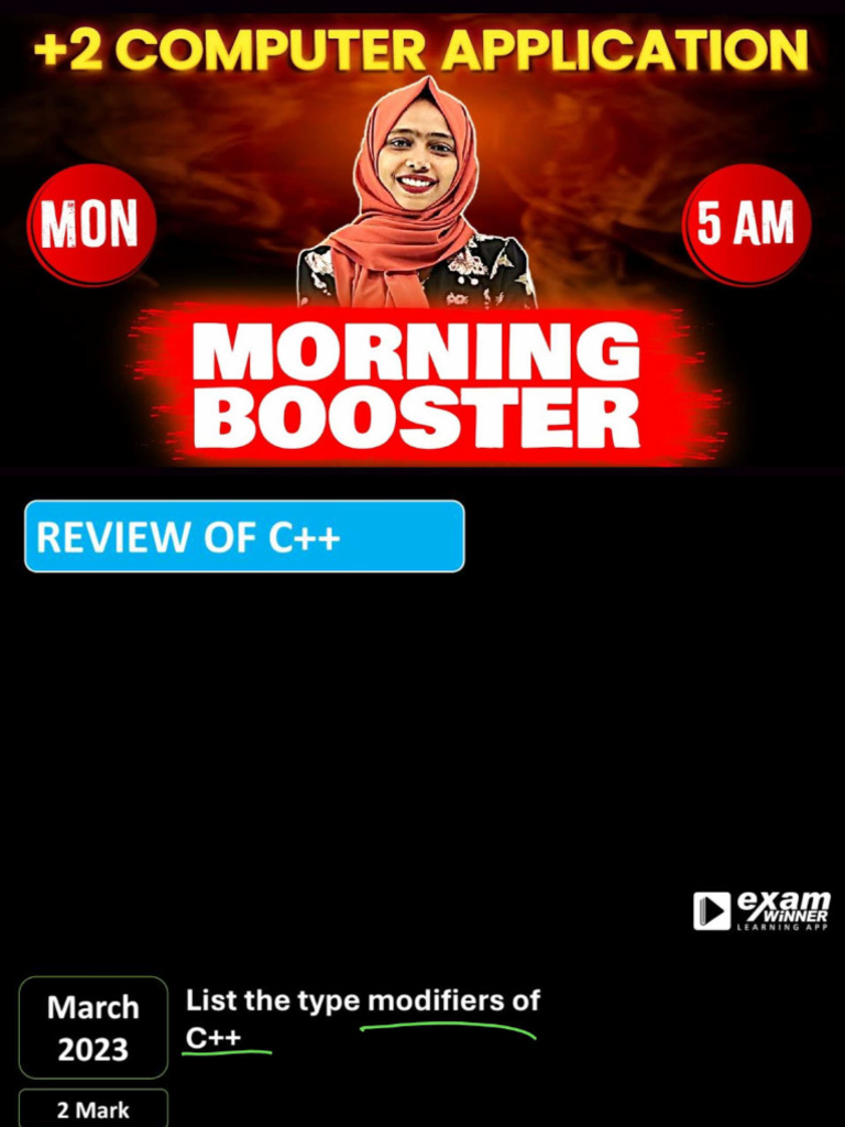 Computer Application Revision Questions Plus Two | PDF