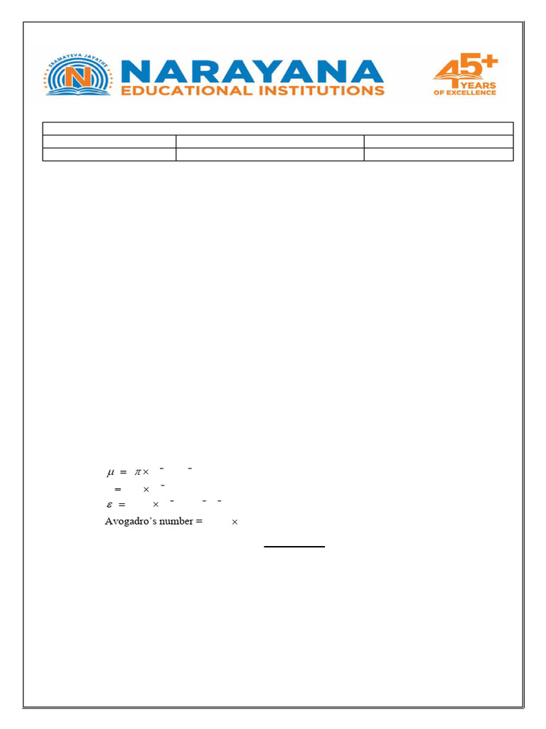 Centum Phase-1 Phy QP 24-10-2024 | PDF | Semiconductors | Electrical Resistivity And Conductivity