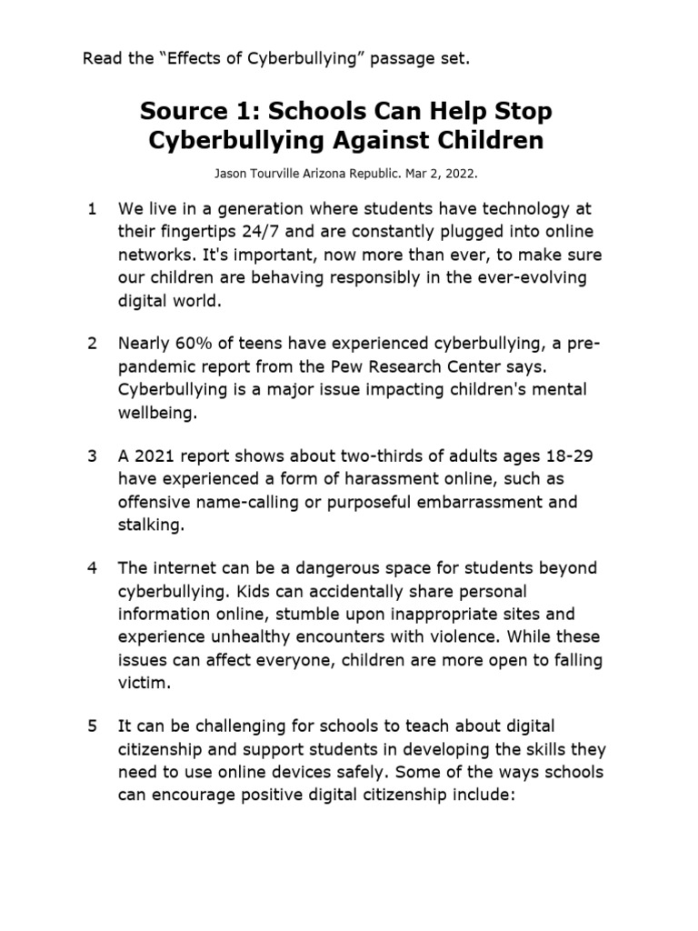 GR6 - PBPA1 - Prompt61 - Schools Can Help Stop Cyberbullying Resource ...