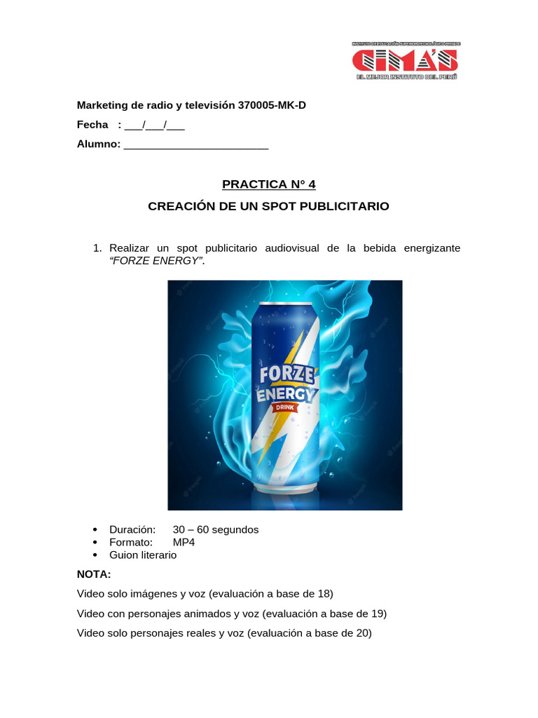 MRTV_Practica Semana N° 4 | PDF