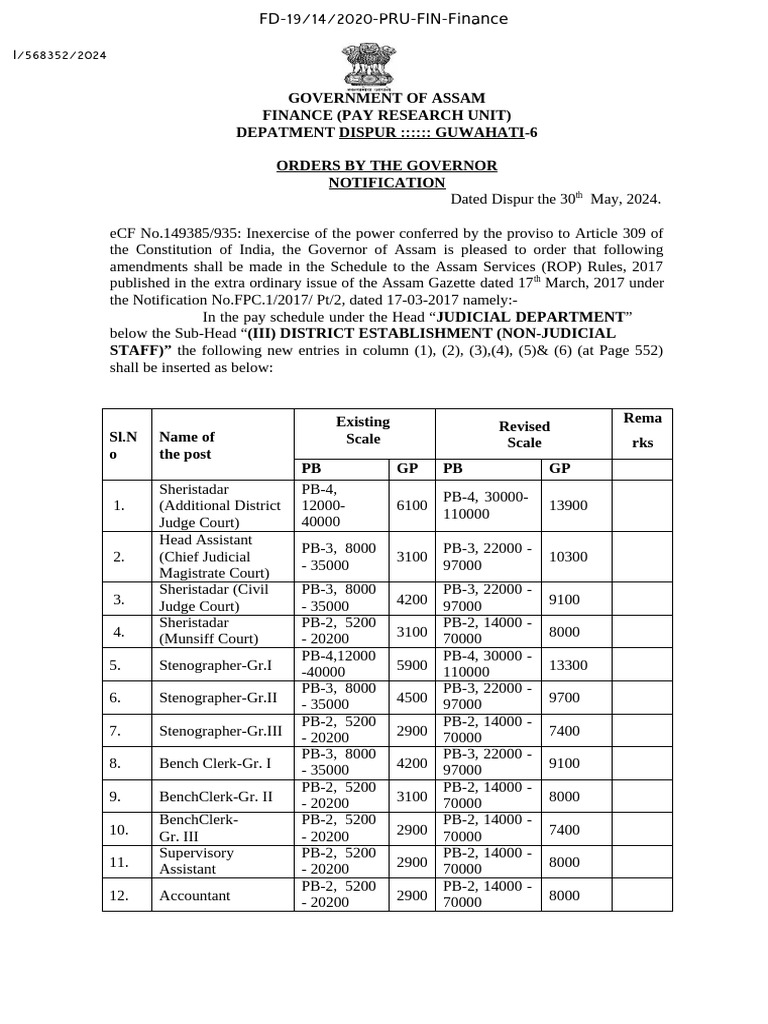 Judicial Pay Structure | PDF | Government Institutions | Political Law