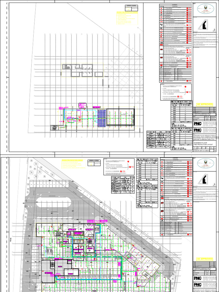 Fire Protection Layout Approved1726667098074 | PDF | Fire Sprinkler ...