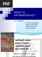 Rti Act 2025 | PDF