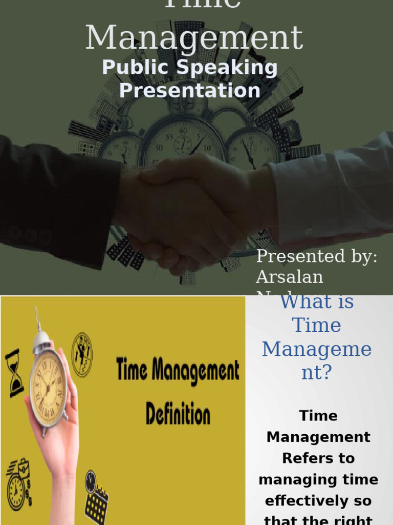Time Management | PDF
