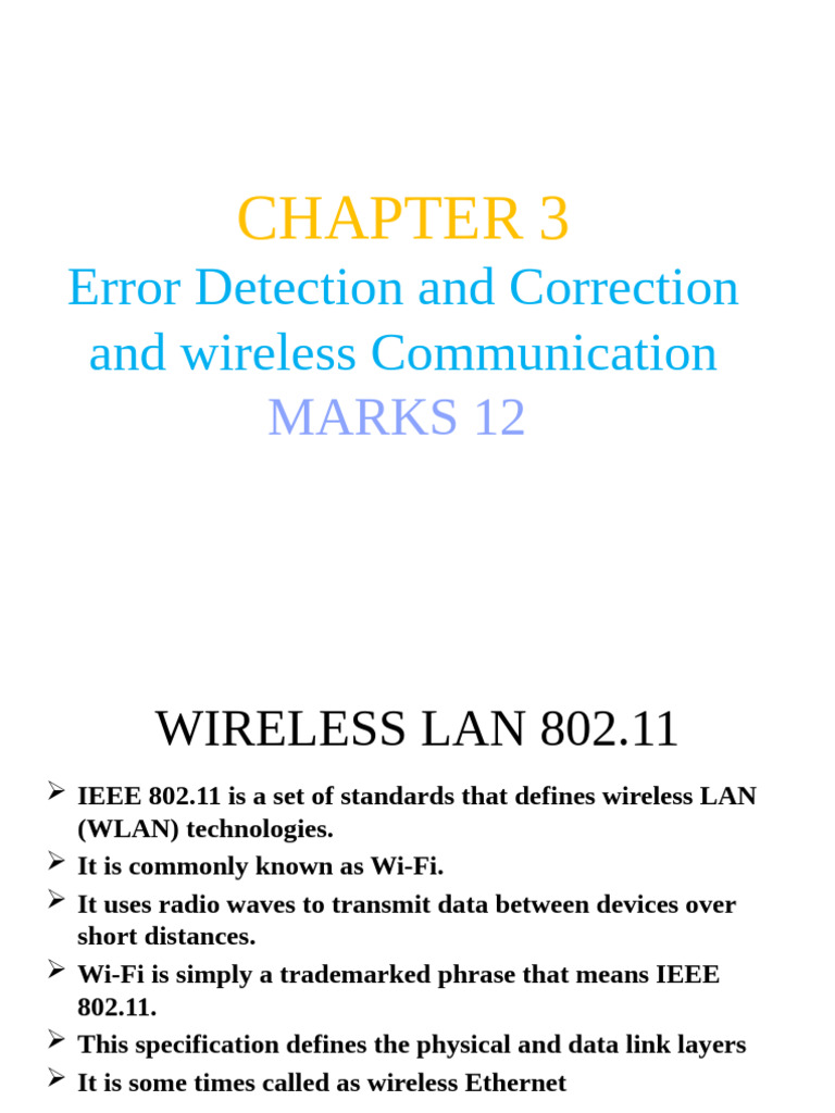 Wireless LAN and Mobile Generations Overview | PDF | Wireless Lan | Wireless Access Point