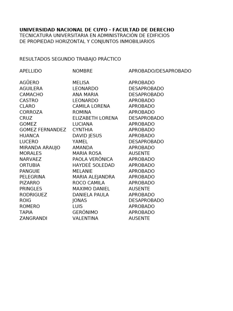RESULTADOS TP2 (3) | PDF