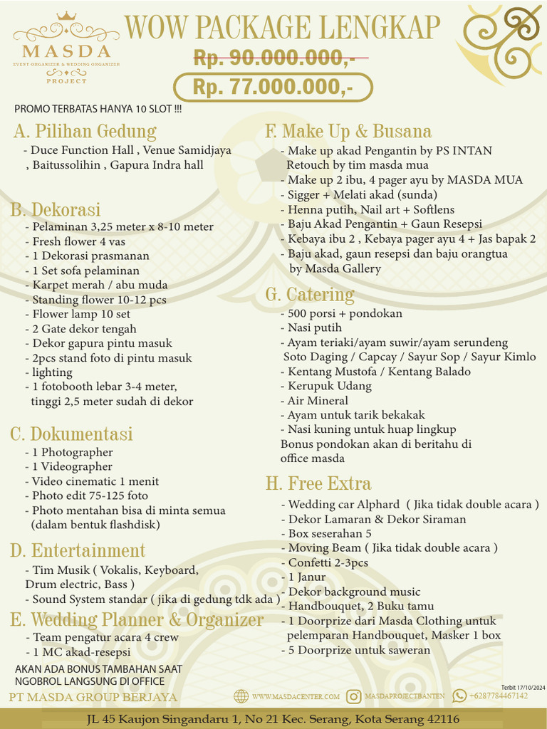 WOW PACKAGE LENGKAP | PDF