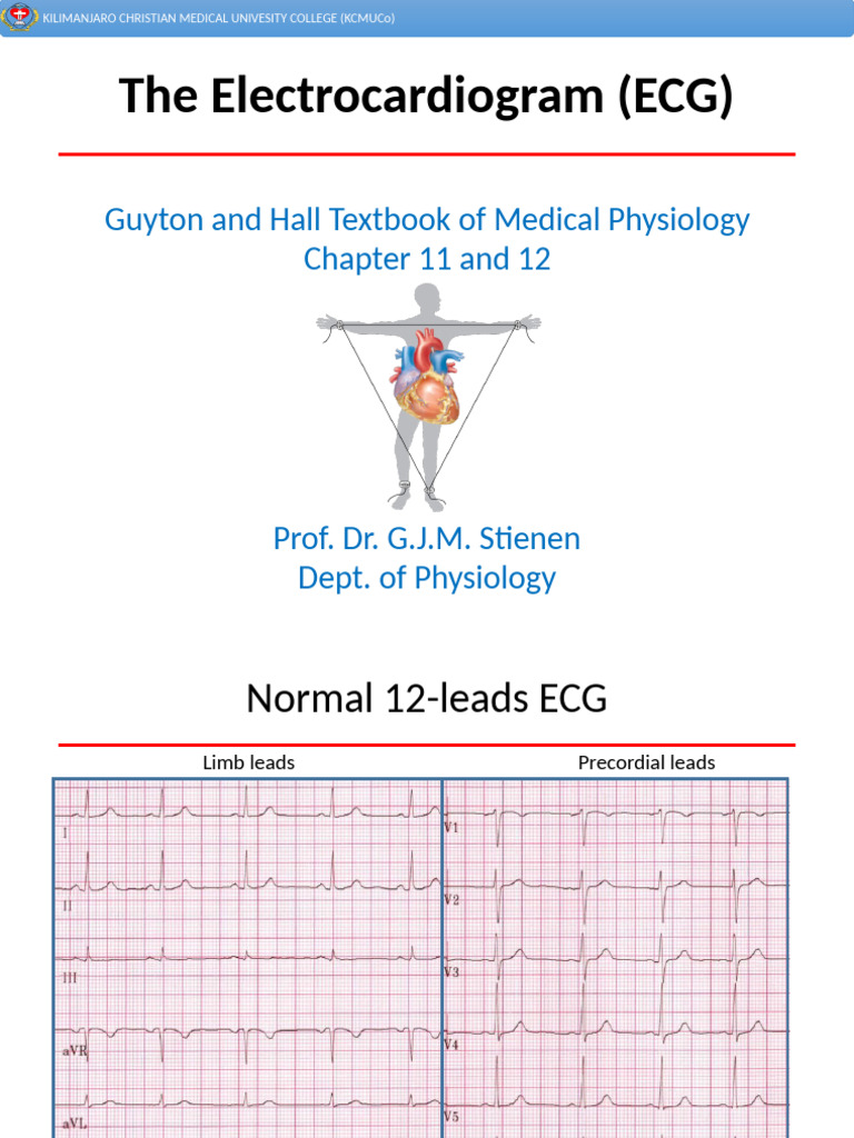 L 8 Normal ECG (CH 11, 12) | PDF | Electrocardiography | Clinical Medicine