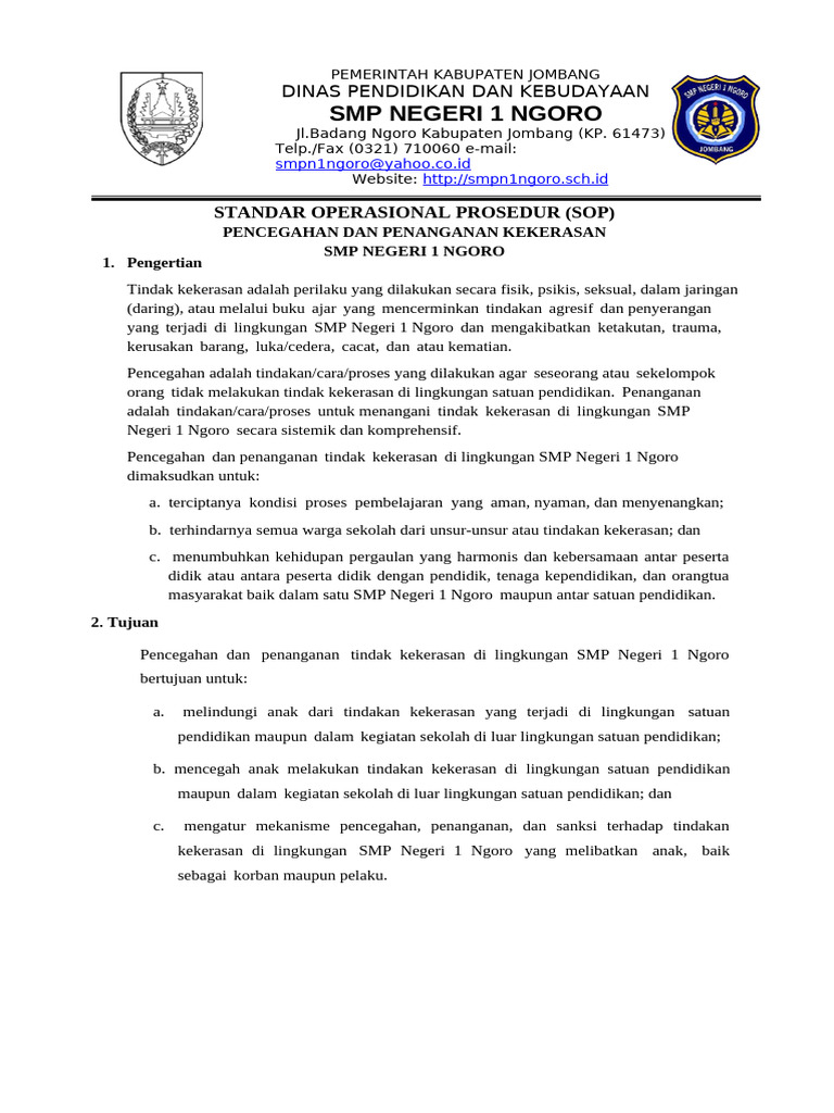 SOP TPPK SMP MLC | PDF